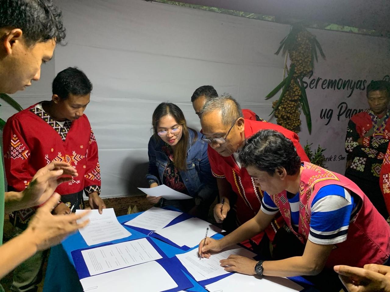 Pro Peace Seals Partnership with Group of Manobo Indigenous People ...