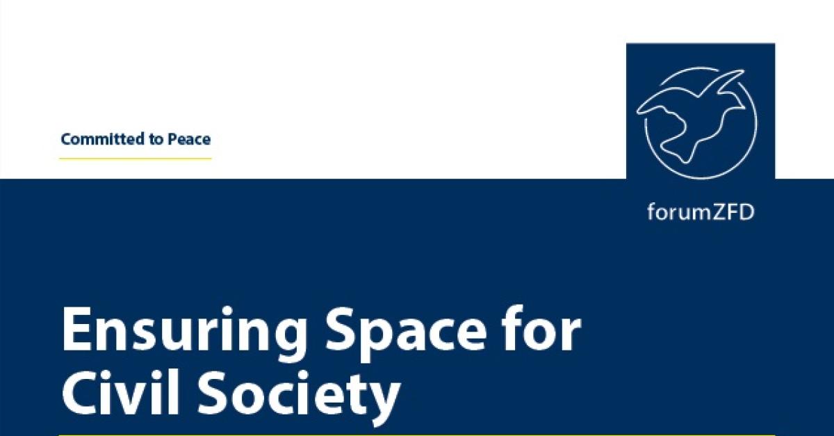 Ensuring Space for Civil Society | Pro Peace